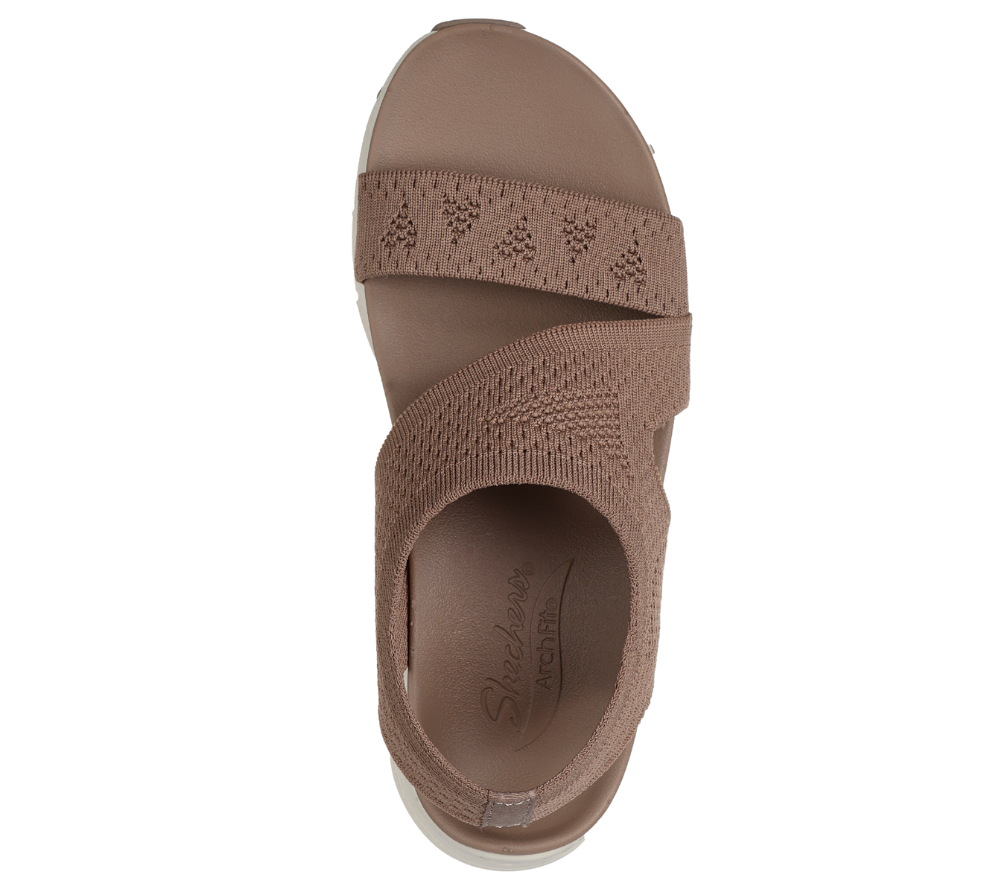 Sandale sport, dama, SKECHERS ARCH FIT BRIGHTEST DAY 119458-MOC bej, t ...