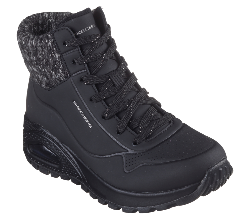 Ghete sport, dama, SKECHERS, Uno Rugged Darling Daze 167988-BLK negru ...
